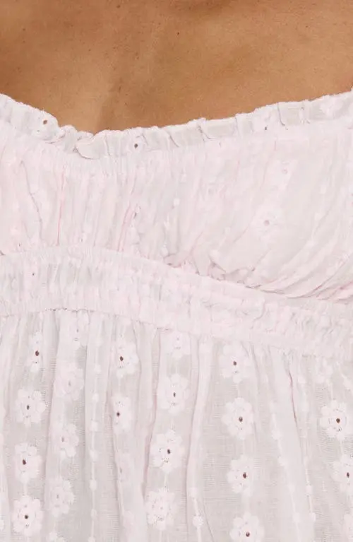 Princess Polly Summerfield Eyelet Cotton Top