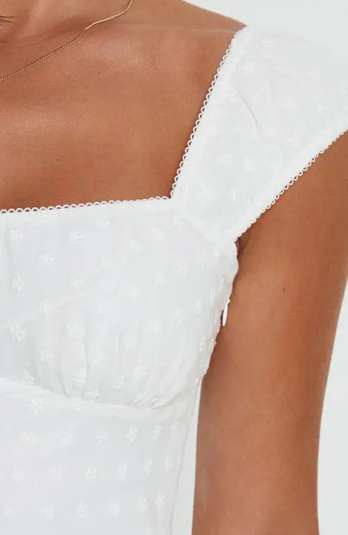 Princess Polly Seyani Eyelet Minidress