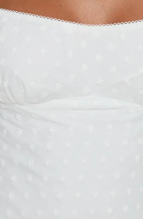 Princess Polly Seyani Eyelet Minidress