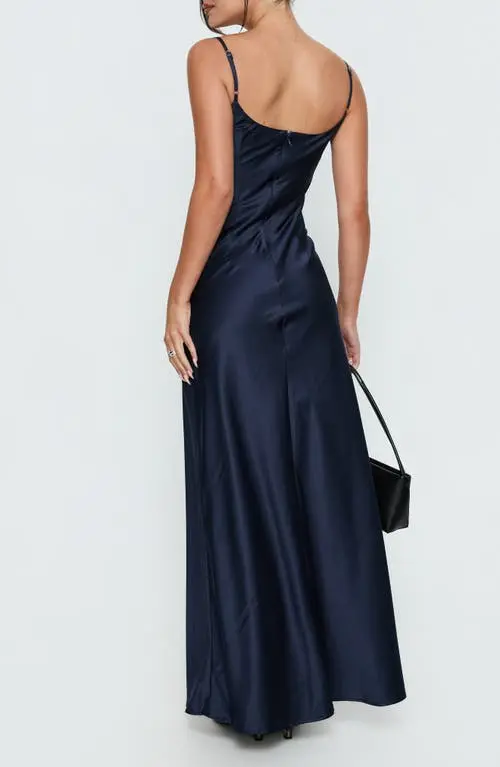 Princess Polly Powell Sleeveless Satin Gown