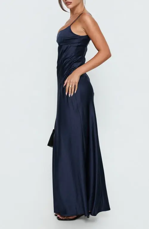 Princess Polly Powell Sleeveless Satin Gown