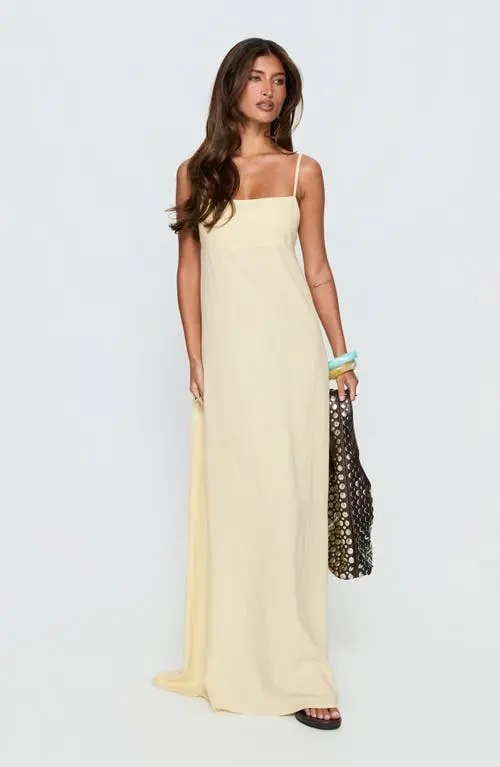 Princess Polly Solie Tie Back Maxi Dress