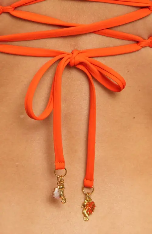 BECCA By Rebecca Virtue Janice' High Neck Halter Bikini Top