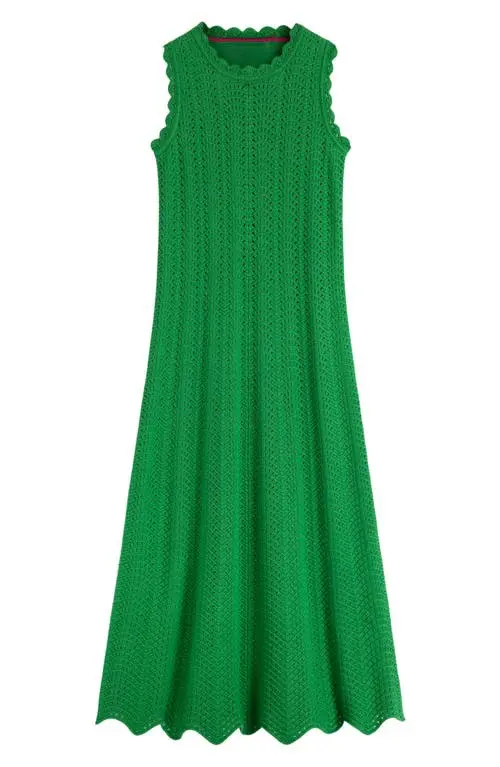 Boden Crochet Midi Dress