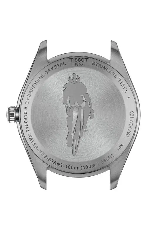 TISSOT Pr 100 Cycling Edition Two-tone Webbing Strap Watch
