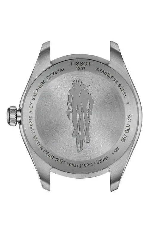 TISSOT Pr 100 Cycling Edition Stainless Steel And Textile Watch