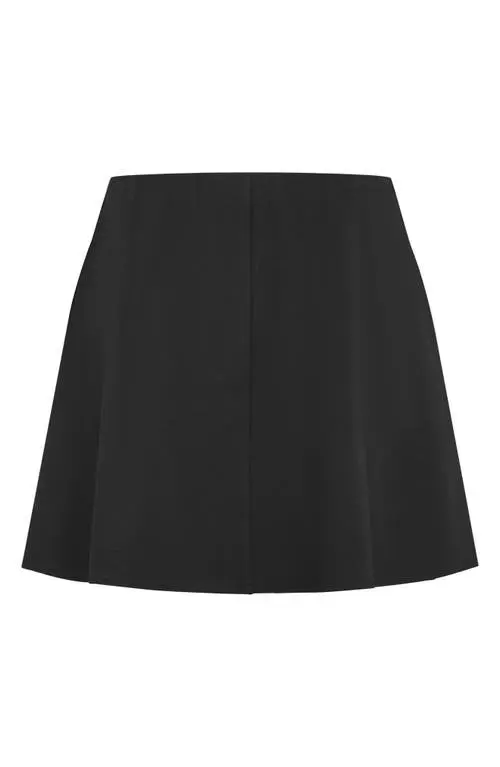 City Chic Peyton A-line Stretch Ponte Mini Skirt