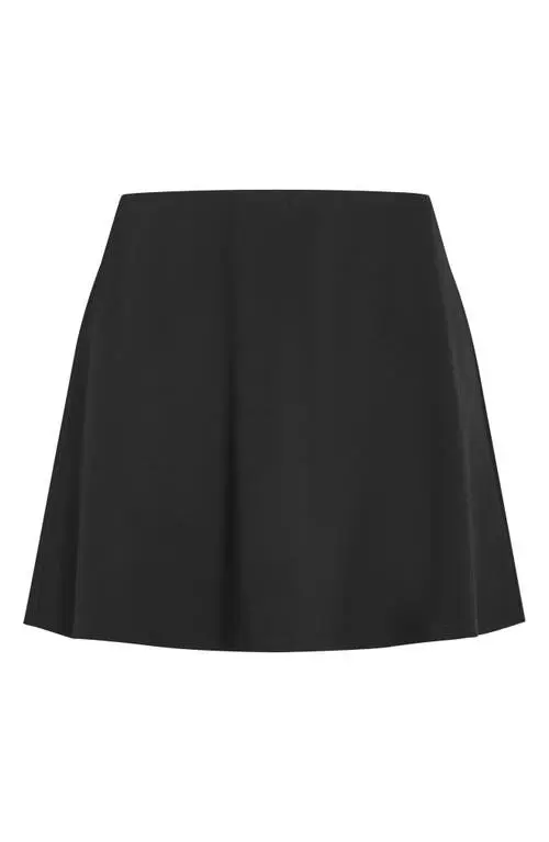 City Chic Peyton A-line Stretch Ponte Mini Skirt