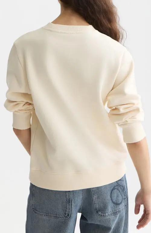 Scotch & Soda Logo Detail Cotton Sweatshirt