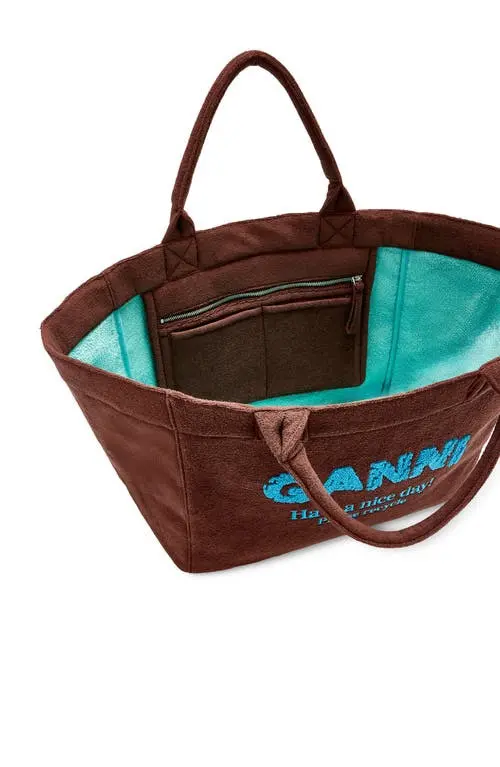 GANNI Oversized Beach Resort Shopper