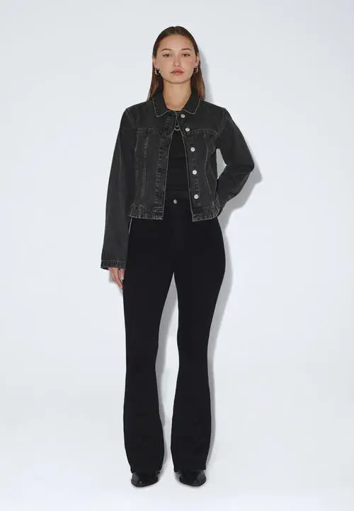DR. DENIM Moxy High Flare Jeans