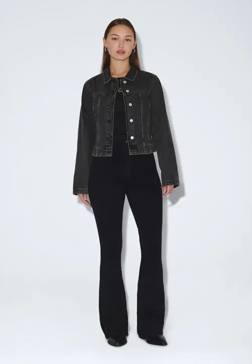 DR. DENIM Moxy High Flare Jeans