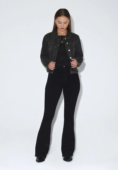 DR. DENIM Moxy High Flare Jeans