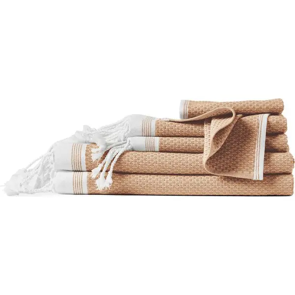 COYUCHI Mediterranean Organic Cotton 6-piece Towel Set
