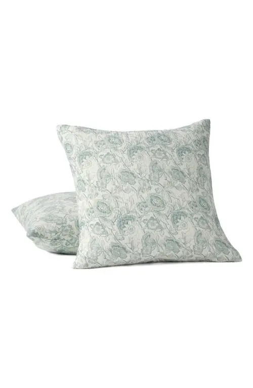 COYUCHI Balboa Organic Matelassé Print Decorative Pillow Cover - Undyed W/dew