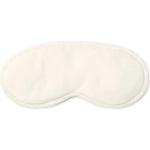 COYUCHI Cloud Soft Organic Cotton Sateen Eye Mask - Undyed