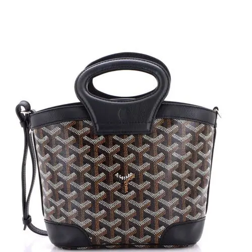 Goyard Beluga Bag Coated Canvas Mini - Black