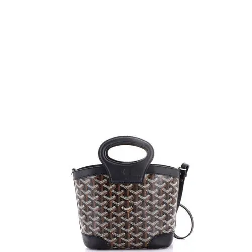 Goyard Beluga Bag Coated Canvas Mini - Black