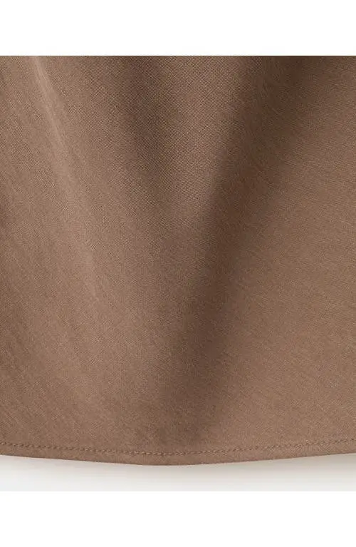 Mango Cowl Halter Neck Top