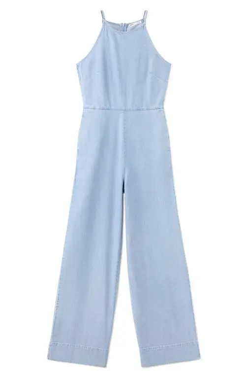 Mango Denim Jumpsuit