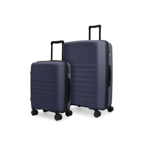 BUGATTI Seoul 2 Piece Hardside Luggage Set - Navy