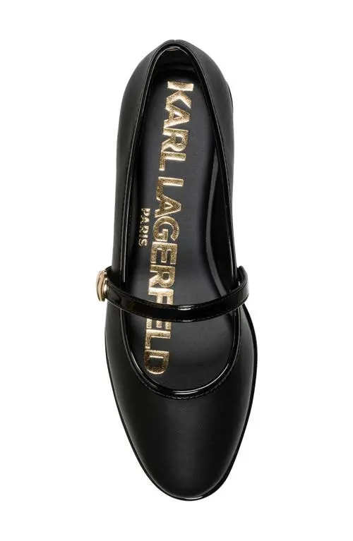 Karl Lagerfeld Paris Vivendel Mary Jane Flat
