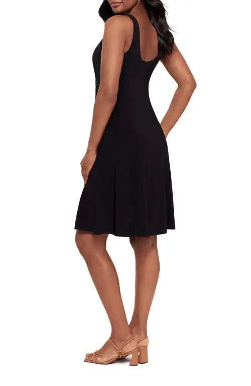 Miraclesuit Remi Side Gathered Stretch Jersey Boatneck Dress