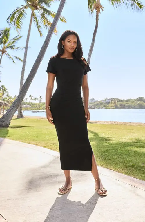 Miraclesuit Kaia Shirred Side Jersey Body-con Dress