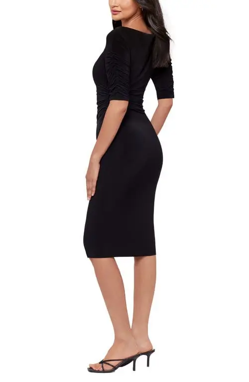 Miraclesuit Lumi Ruched Stretch Jersey Midi Dress