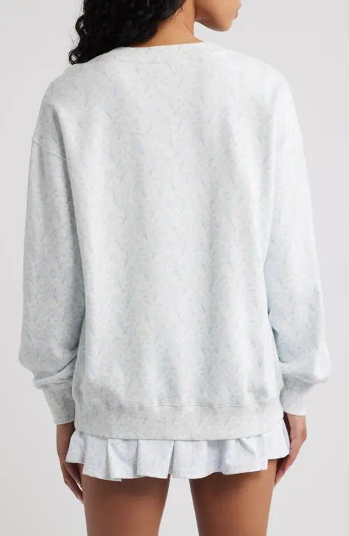 LoveShackFancy Palo Oversize Sweatshirt