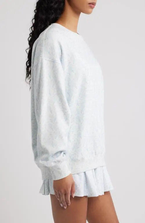 LoveShackFancy Palo Oversize Sweatshirt