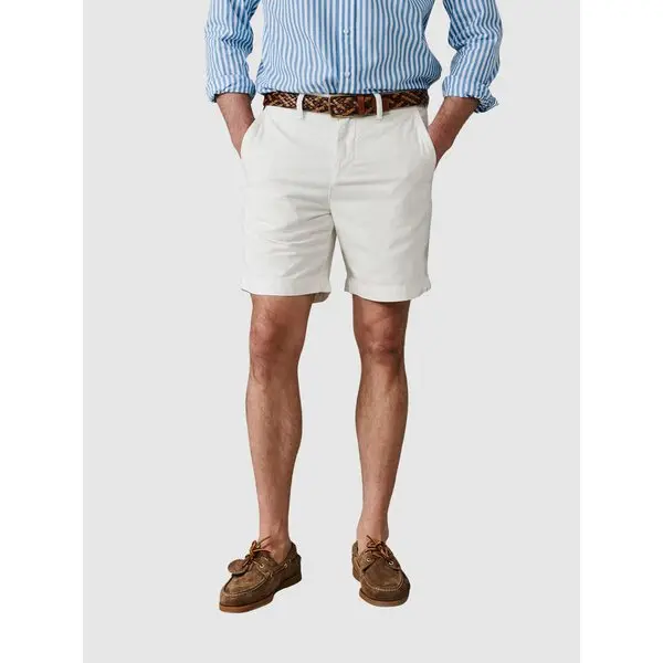 AUBIN Stamford Chino Short - Ecru