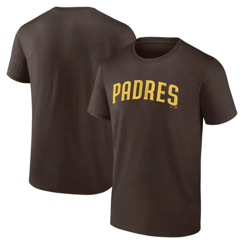 LOGO ATHLETIC San Diego Padres Wordmark T-shirt - Brown