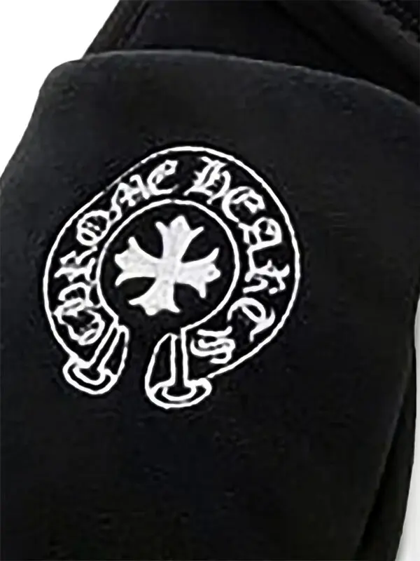 Chrome Hearts Embroidered Slip-on Slippers