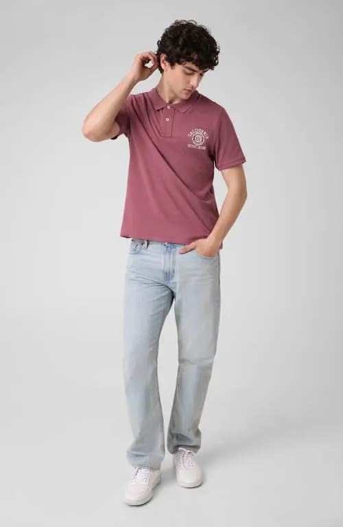 Guess Muscle Fit Sueded Jersey Polo