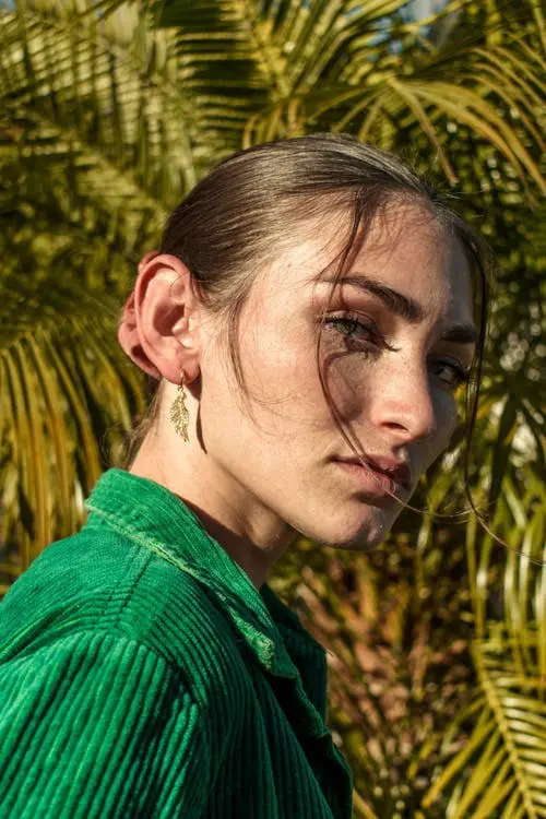 SEVEN SAINTS Angel Wing Pave Earrings