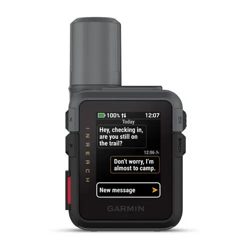 GARMIN Inreach Mini 3 Compact Satellite Communicator With Gps And Bluetooth - Black
