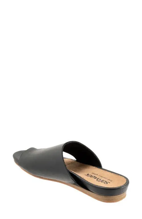 Softwalk Corsica 2.0 Toe Loop Sandal - Black