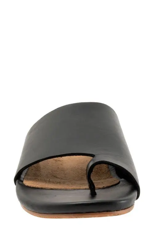 Softwalk Corsica 2.0 Toe Loop Sandal - Black