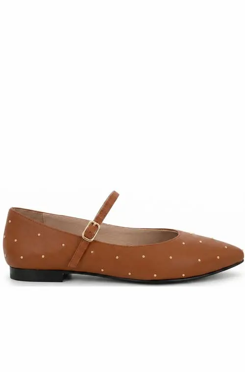 MENINA STEP Clara Flat Sandal - Tan