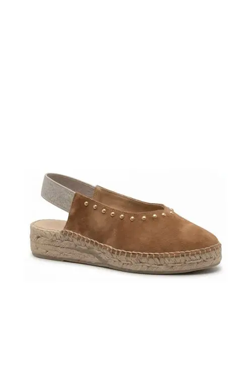 MENINA STEP Vayrac Espadrille Sandal - Light Brown