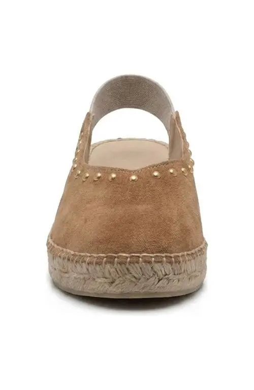 MENINA STEP Vayrac Espadrille Sandal - Light Brown