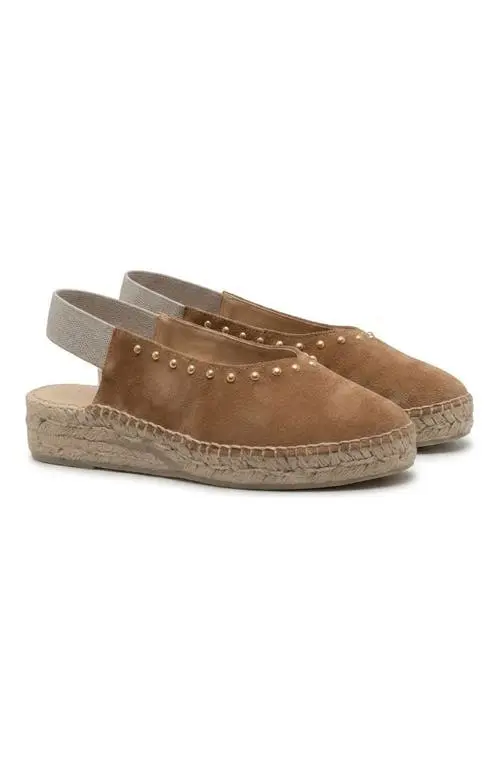 MENINA STEP Vayrac Espadrille Sandal - Light Brown
