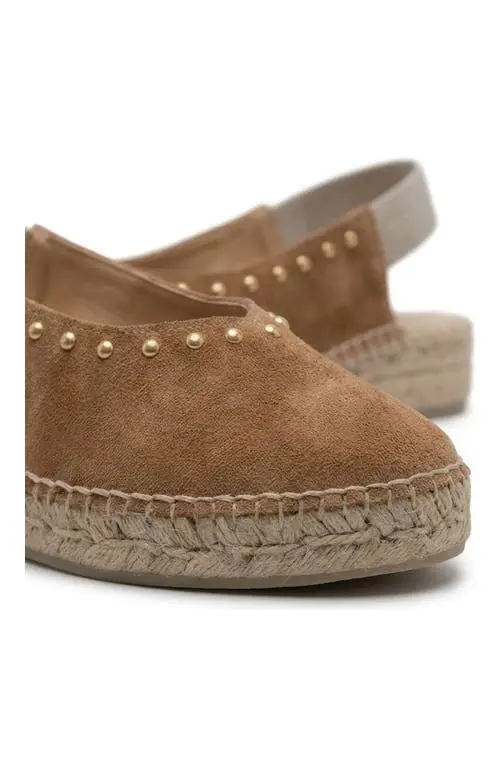 MENINA STEP Vayrac Espadrille Sandal - Light Brown