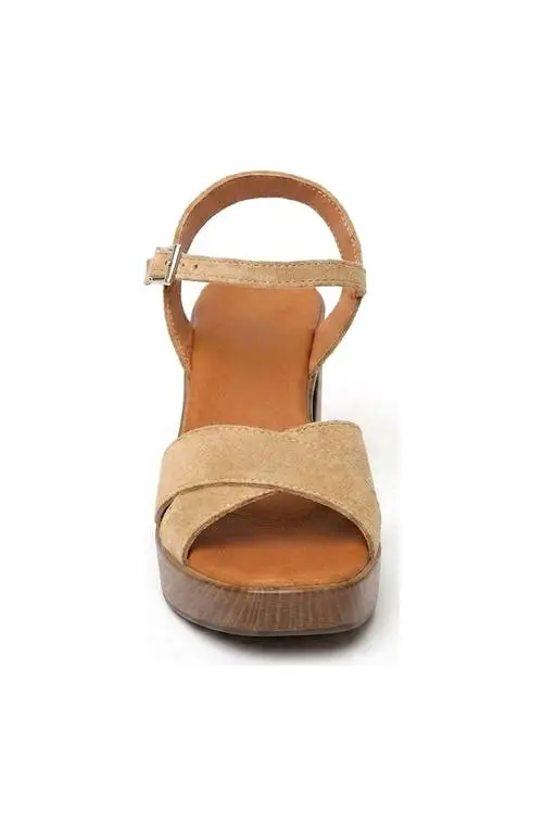 MENINA STEP Lena High Block Heel Sandal