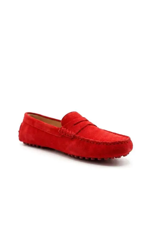 MENINA STEP Oporto Suede Moccasin Loafers