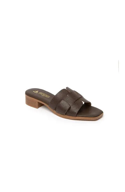 MENINA STEP Ona Heeled Sandal - Chocolate