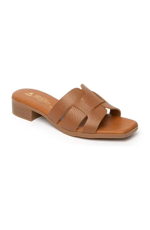 MENINA STEP Ona Heeled Sandal - Chocolate