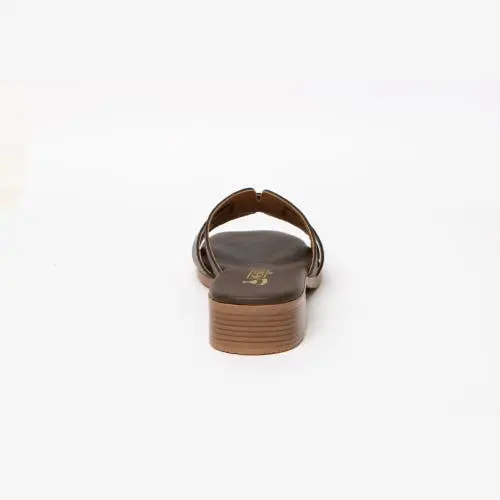 MENINA STEP Ona Heeled Sandal - Tan