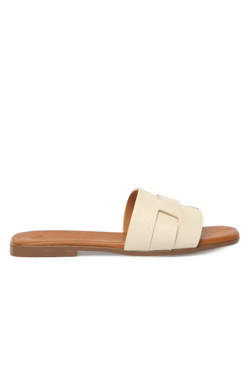 MENINA STEP Lucila Flat Sandal - Ivory